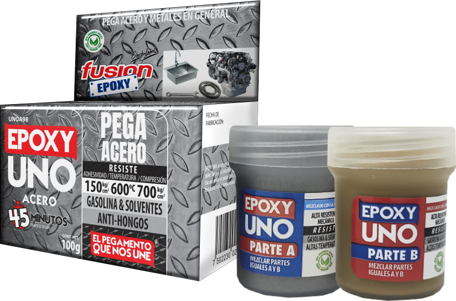 Epoxy Uno Uso General Acero — Pégalo en Línea