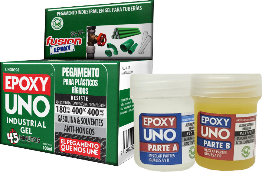 Epoxy Uno Uso General e Industrial Gel — Pégalo en Línea